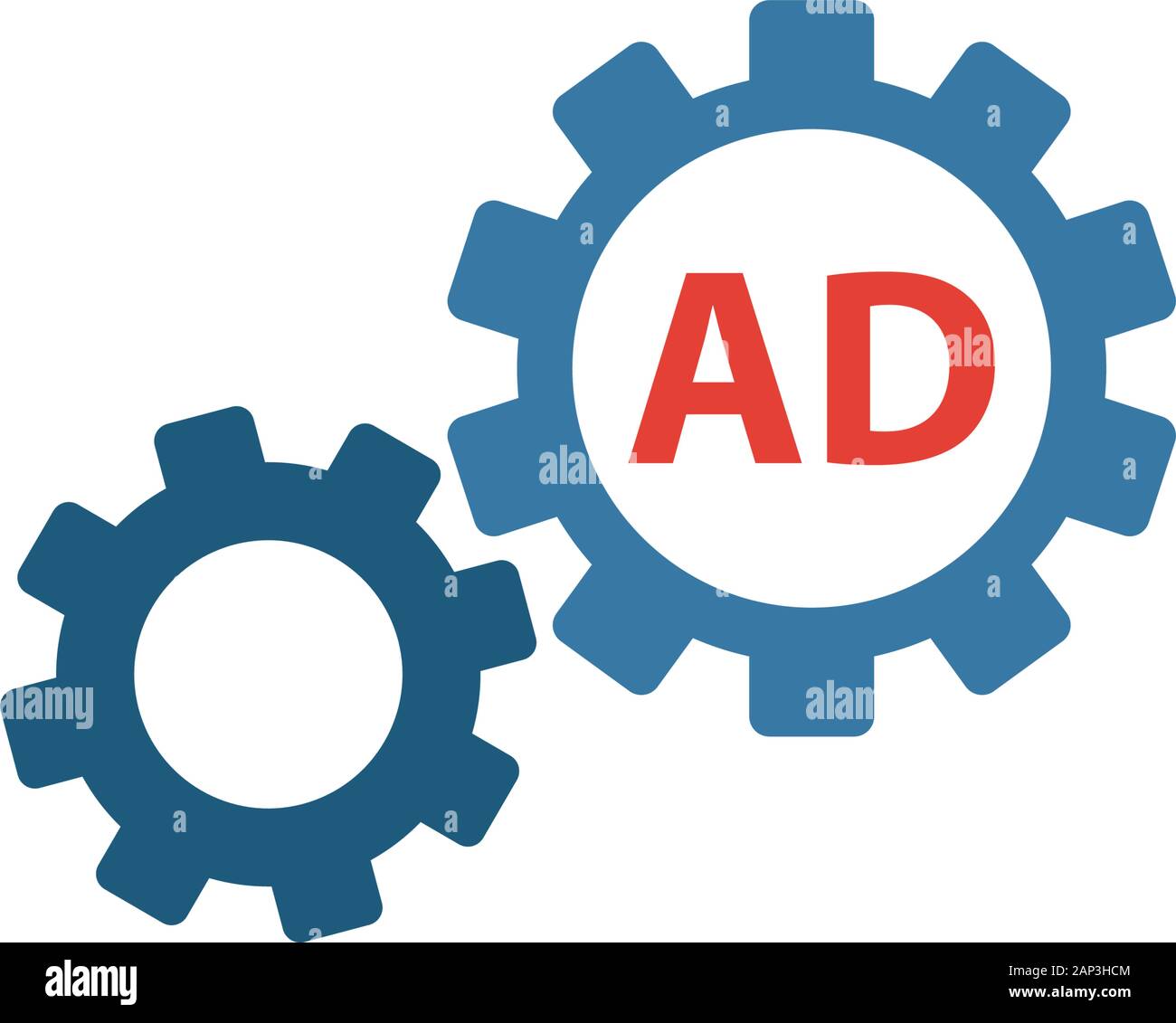 Ad Optimization icon. Flat creative element from advertising icons ...