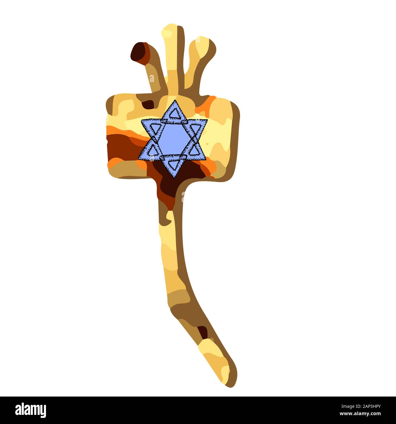 Alphabet Hebrew Passover matzah. Hebrew letter Pesach. Calligraphy font ...