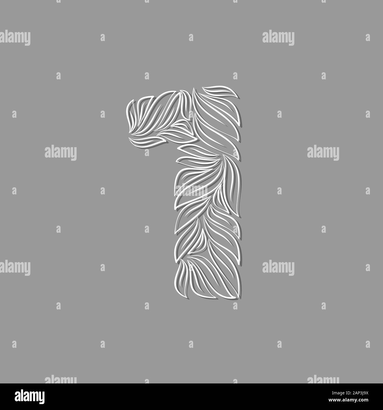 Number 1 leaves hi-res stock photography and images - Alamy