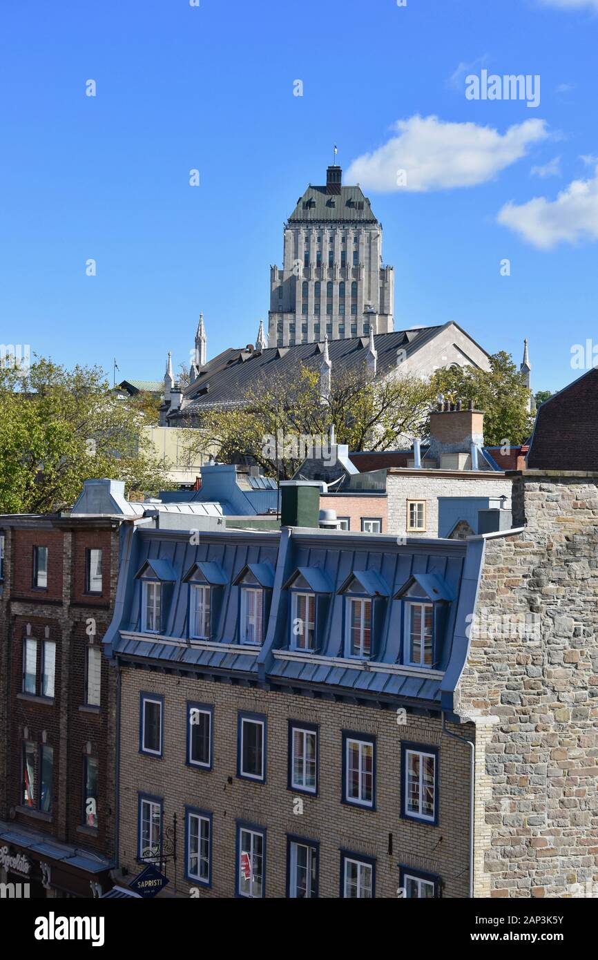 Edifice price old quebec city hi-res stock photography and images - Alamy