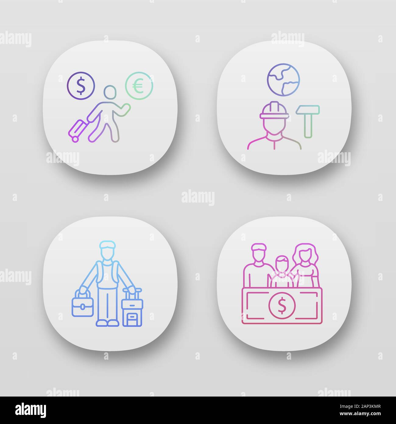 Family sponsorship Stock Vector Images - Alamy