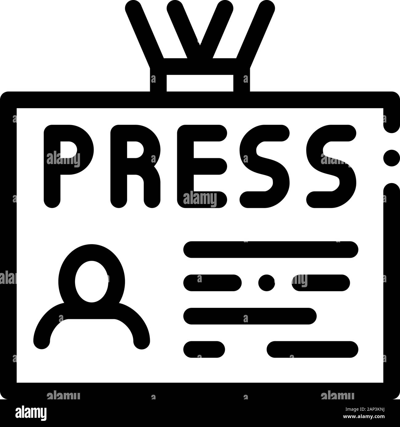 Press card Black and White Stock Photos & Images - Alamy