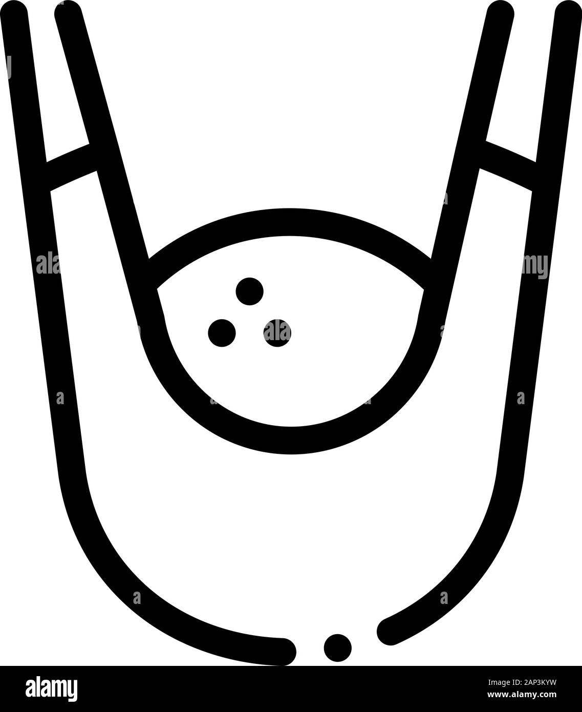 Ball Bag Cleaner Icon Vector Outline Illustration Stock Vector Image ...