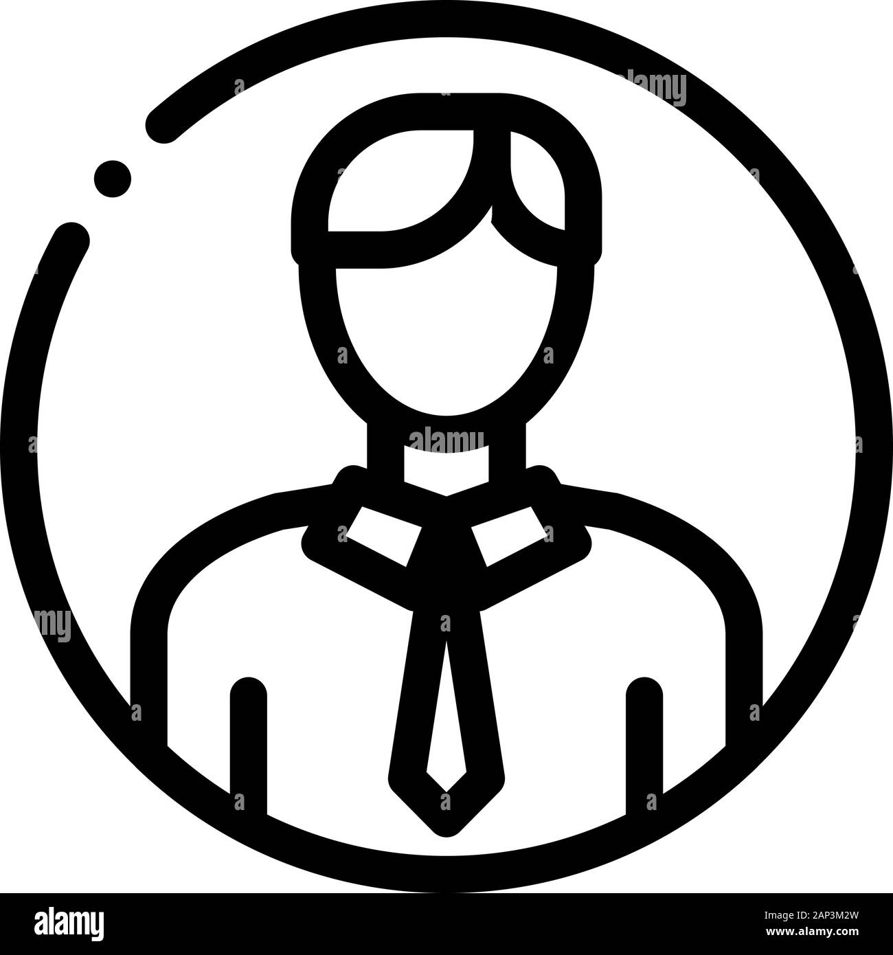 Man Silhouette Icon Vector Outline Illustration Stock Vector Image ...