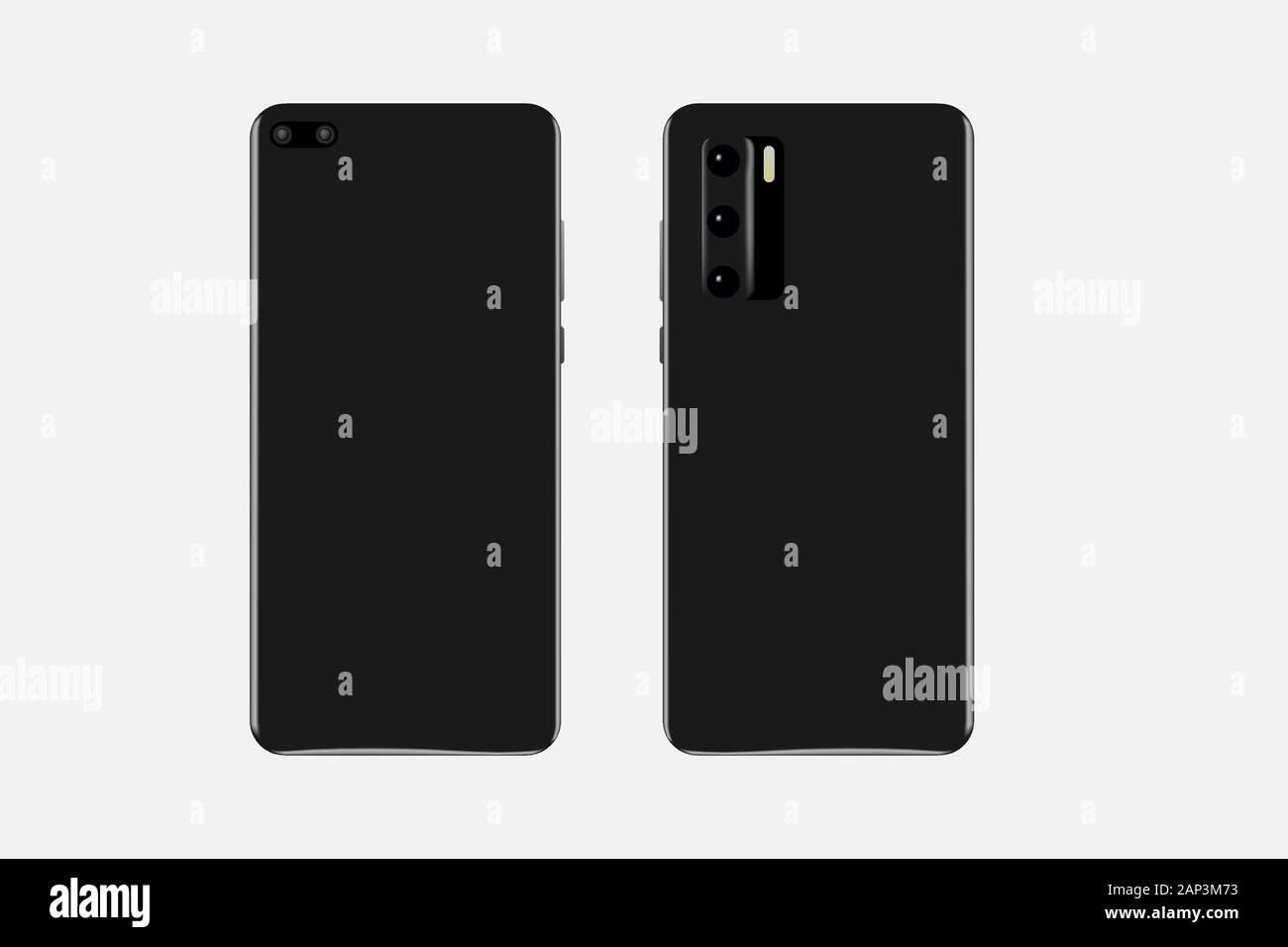 Web phone template gadget Stock Vector Images - Alamy