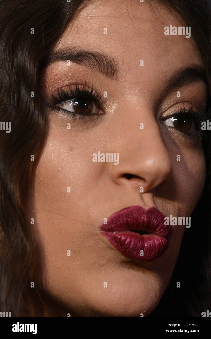 Spanish singer Ana Guerra attends a photocall prior to the Odeon Music ...