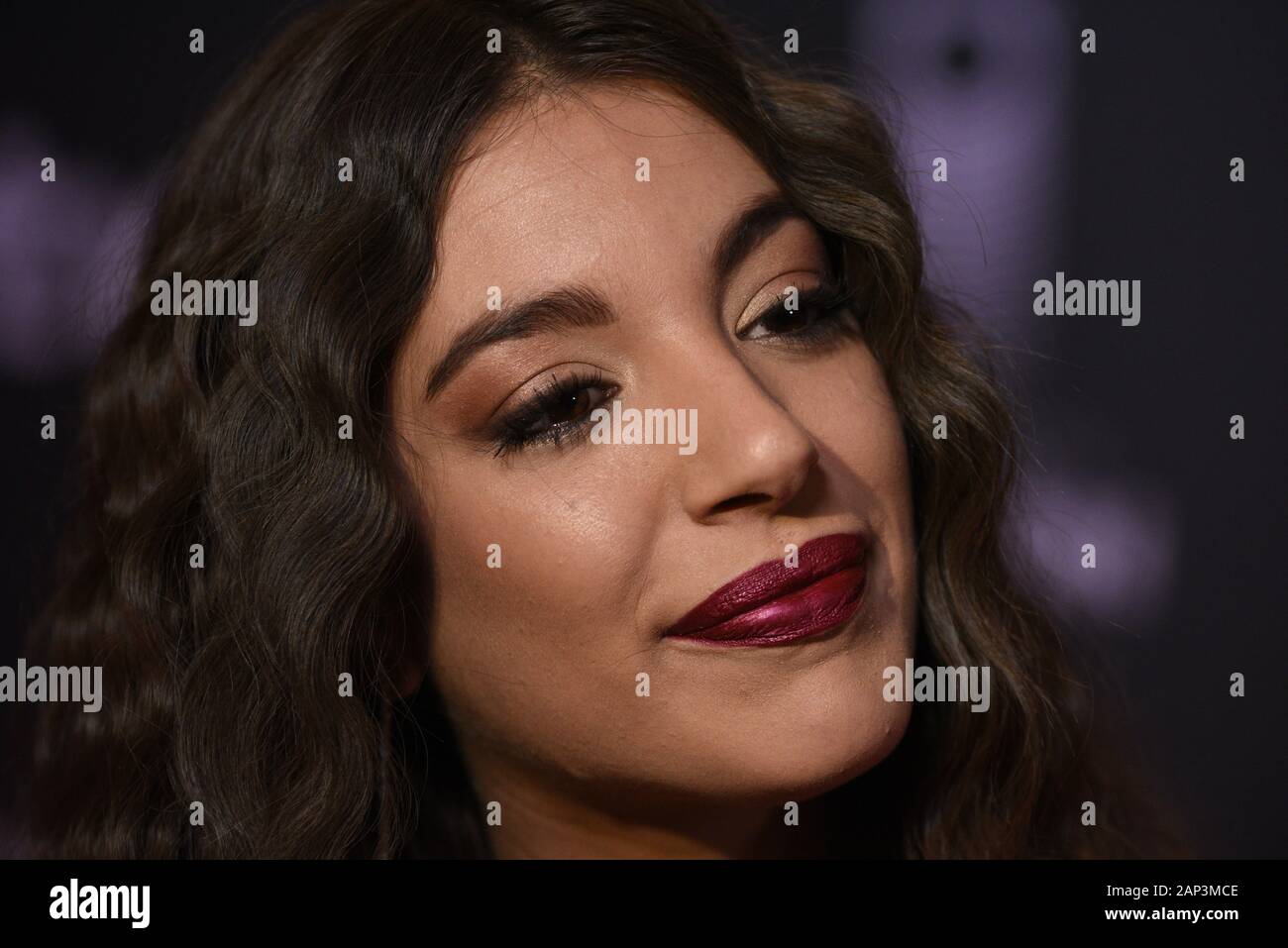 Spanish singer Ana Guerra attends a photocall prior to the Odeon Music ...