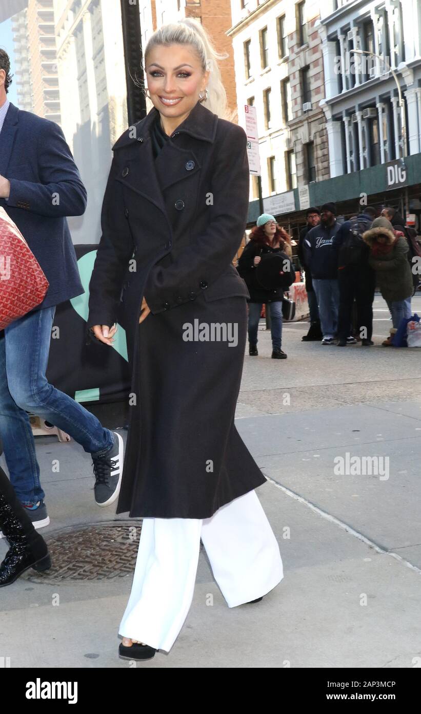 New, York, NY, USA. 20th Jan, 2020. Evy Poumpouras former Secret ...