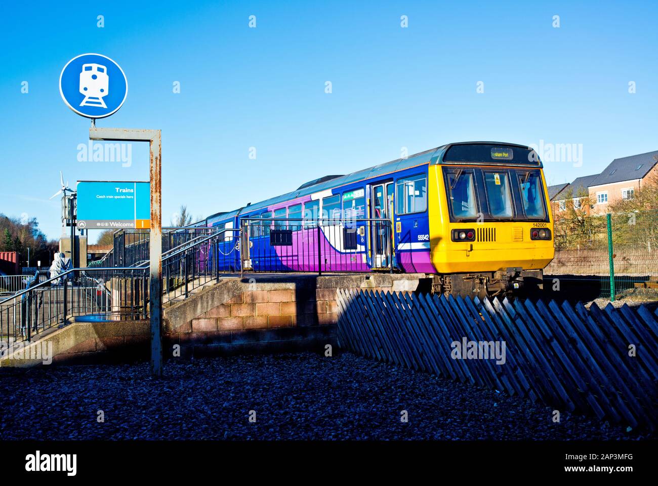 Pacer Train at Locomotion Railway Museum Shildon County Durham England ...