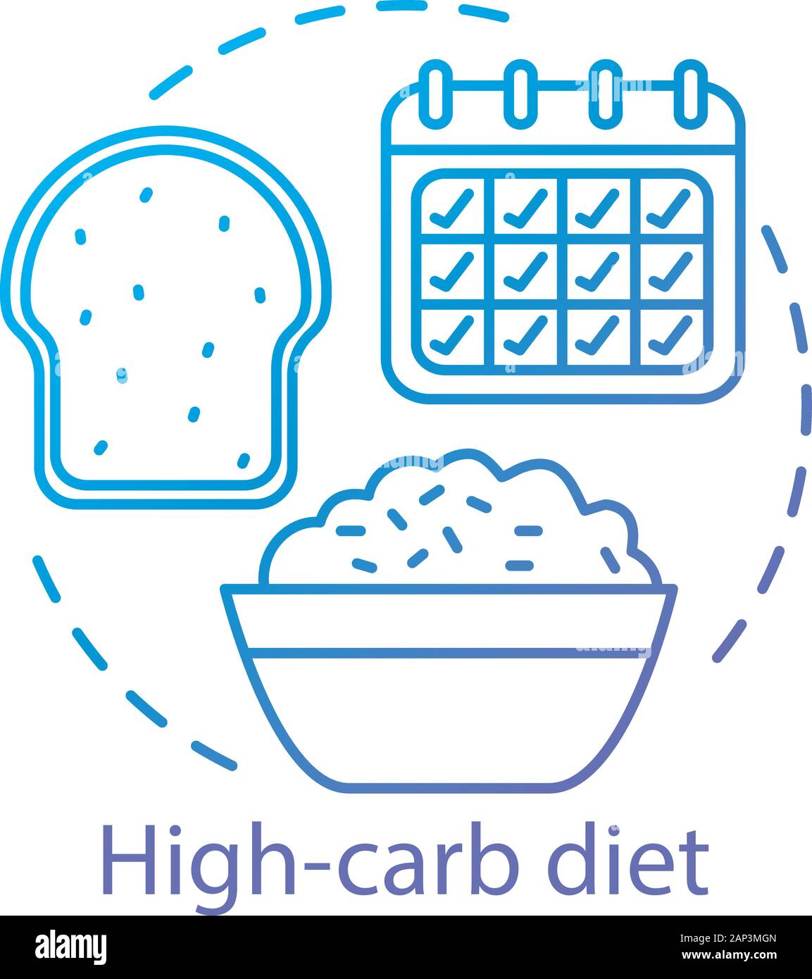 High food rice Stock Vector Images - Alamy