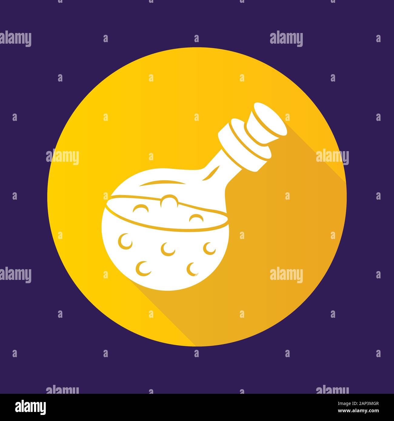 Yellow magic potion vector vectors hi-res stock photography and images ...