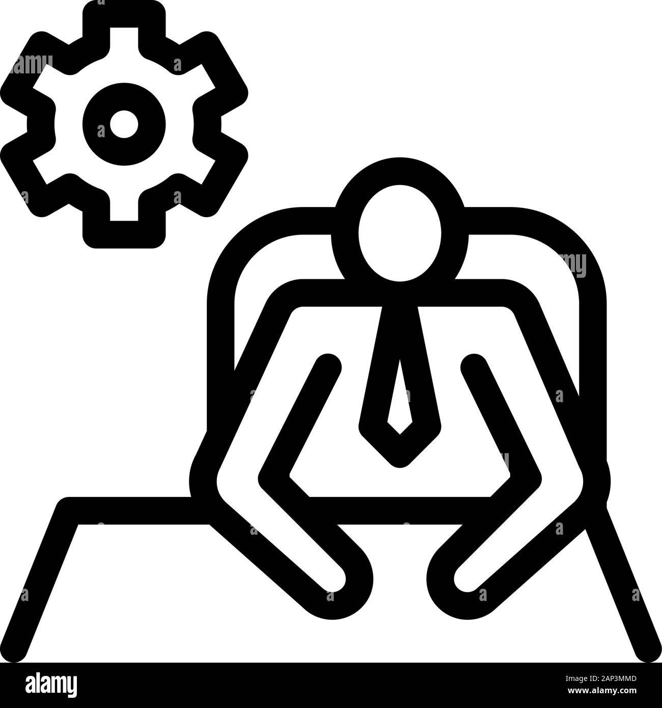 Coworker sit Stock Vector Images - Alamy