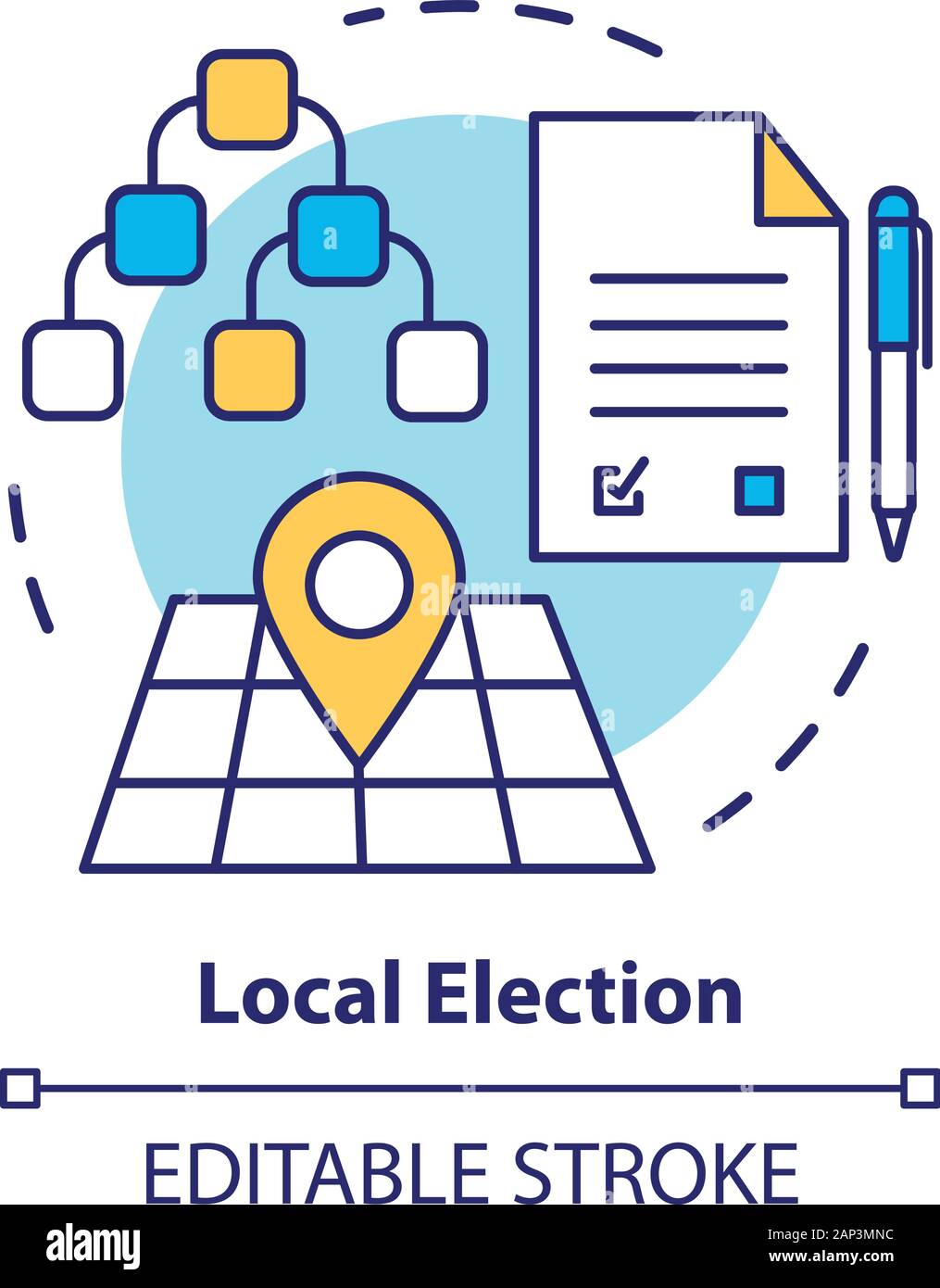 City council election sign Stock Vector Images - Alamy