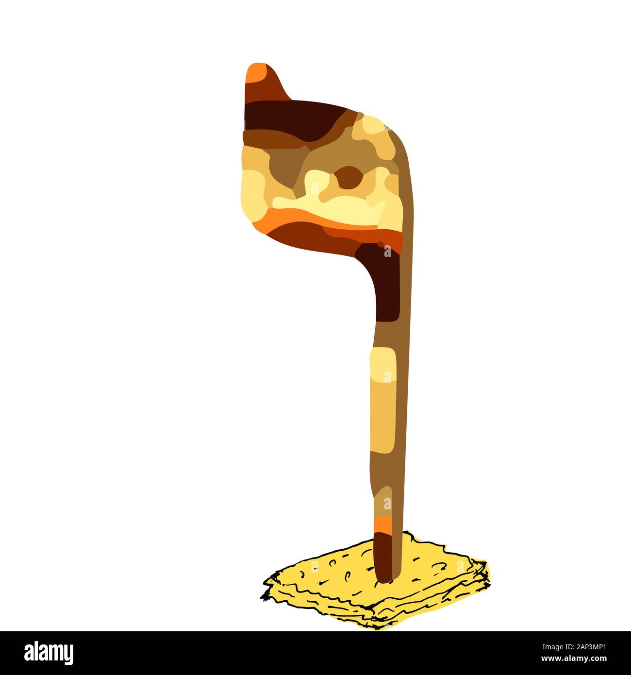 Alphabet Hebrew Passover matzah. Hebrew letter Pesach. Calligraphy font ...