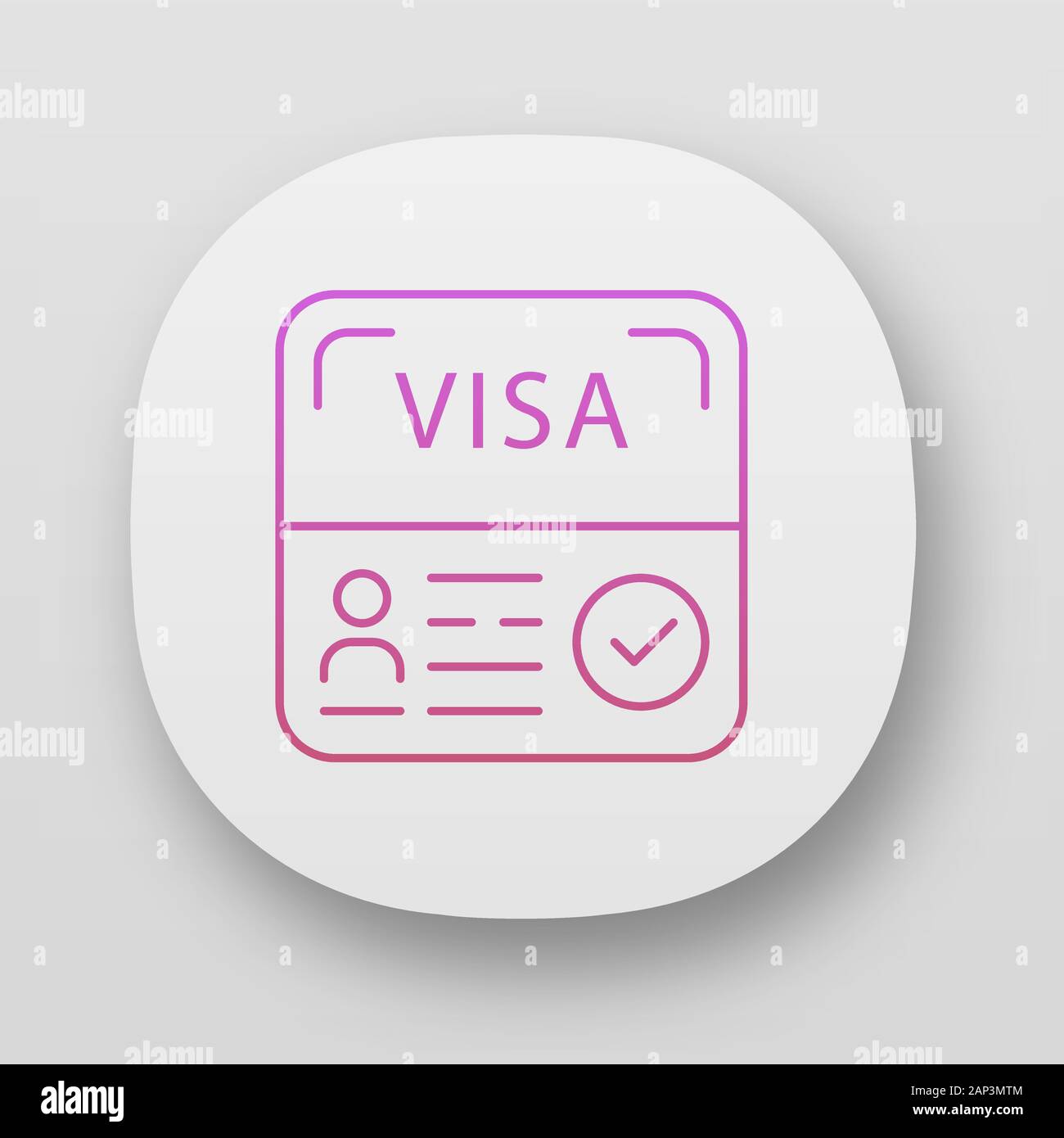 Permit appl vector vectors hi-res stock photography and images - Alamy