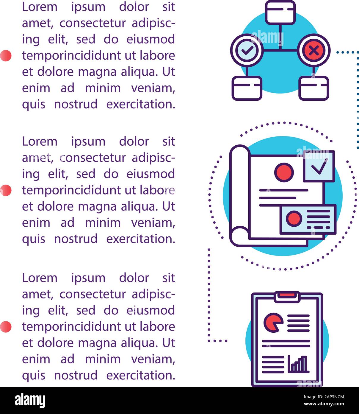 Elections article page vector template. Vote, voter ballots counting. Brochure, magazine ...