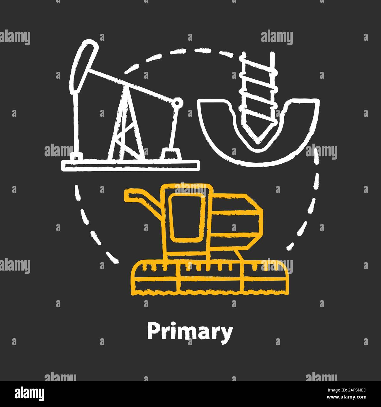 Primary raw materials Stock Vector Images - Alamy