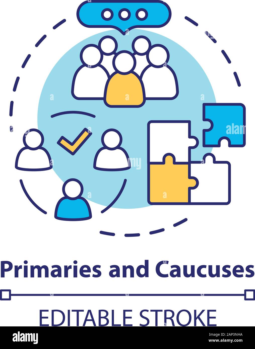 Official Primaries Stock Vector Images Alamy