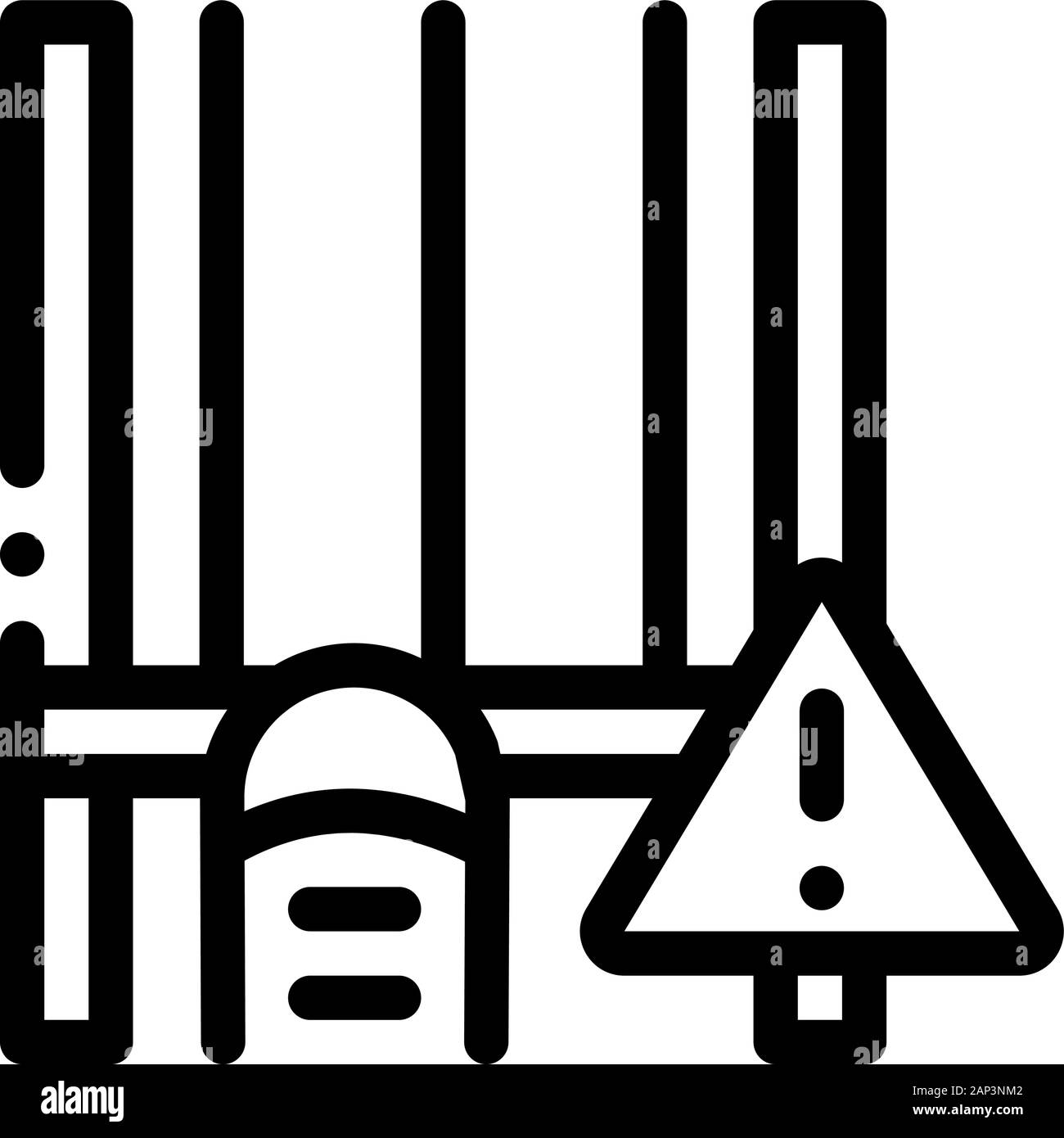 Busy Track Icon Vector Outline Illustration Stock Vector Image & Art ...