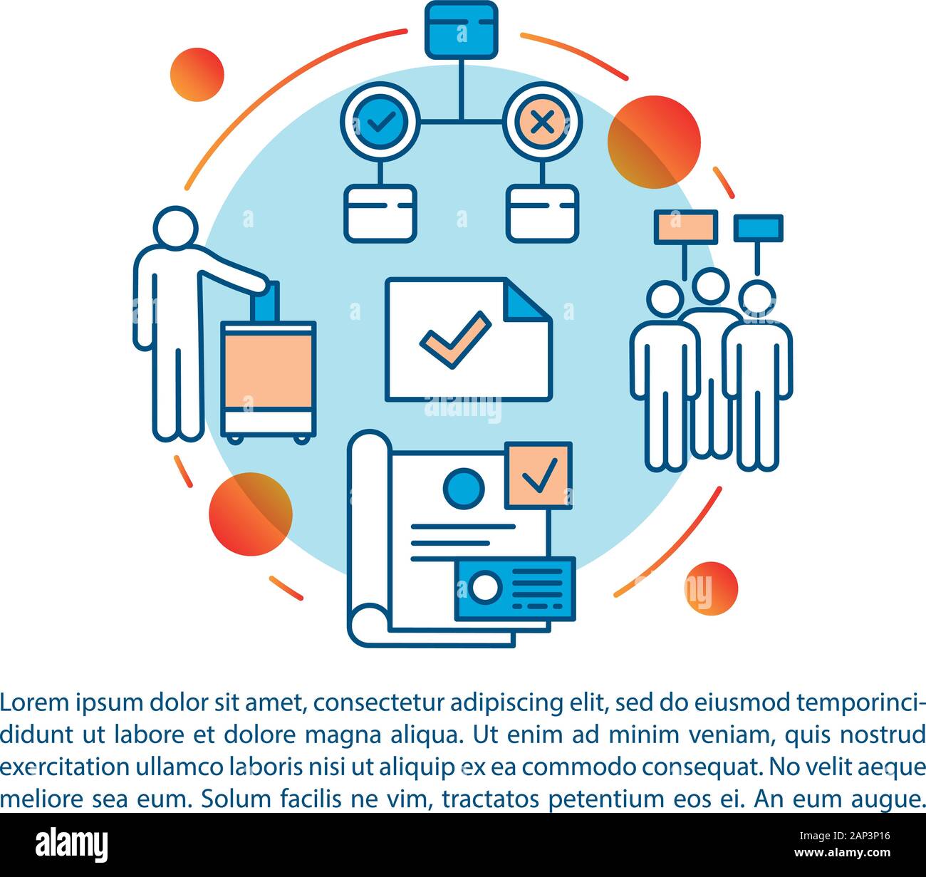 Elections article page vector template. Election program. Public choice ...