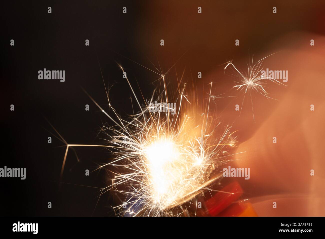 Electric Sparks Background