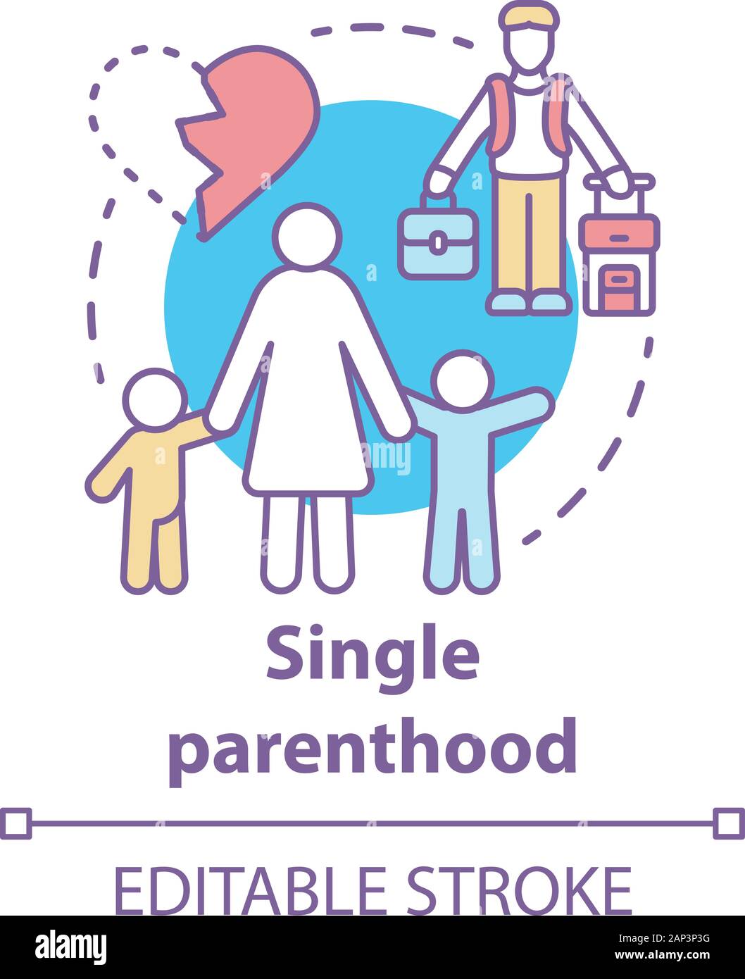 Marital conflict Stock Vector Images - Alamy