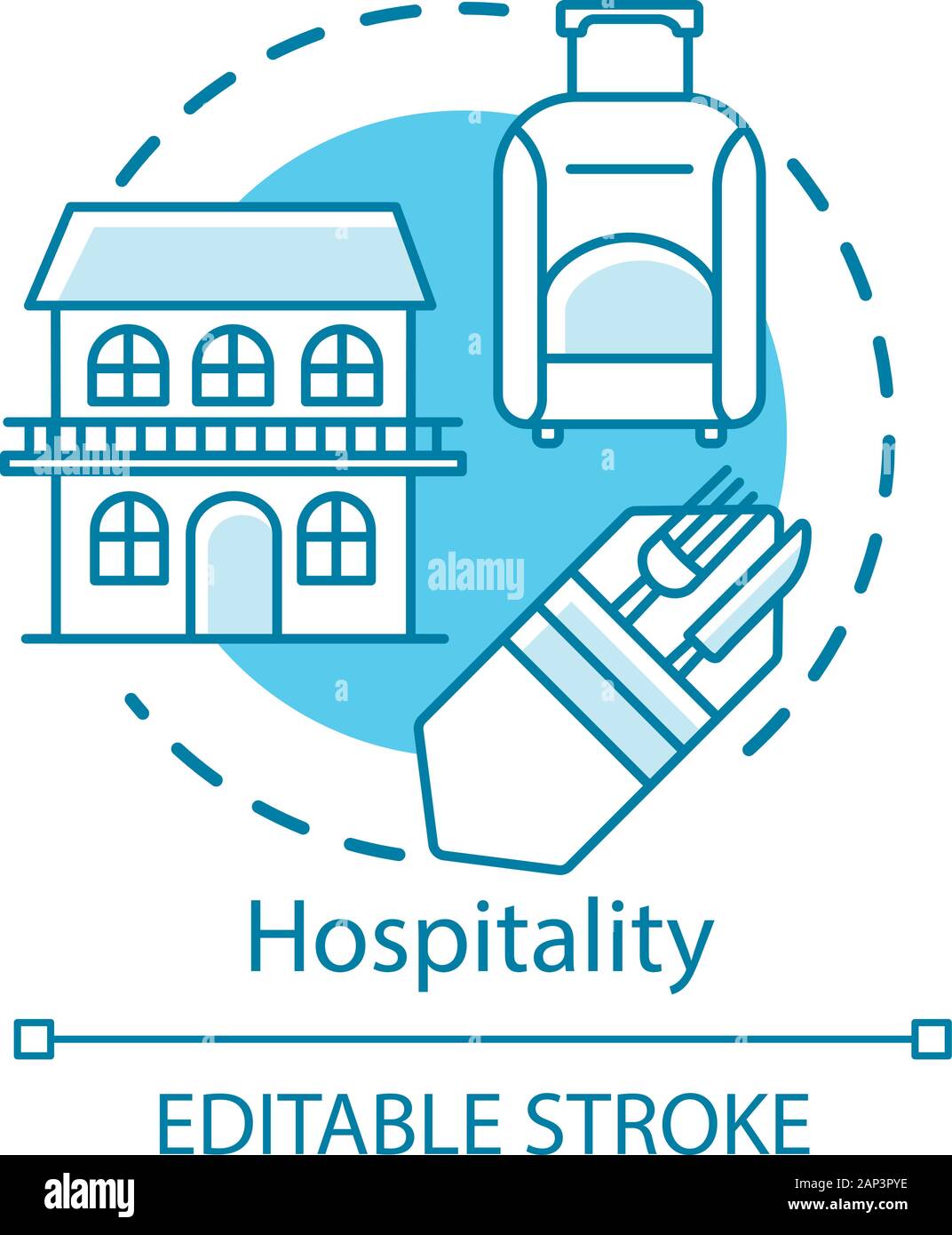 Hospitality amenities Stock Vector Images - Alamy