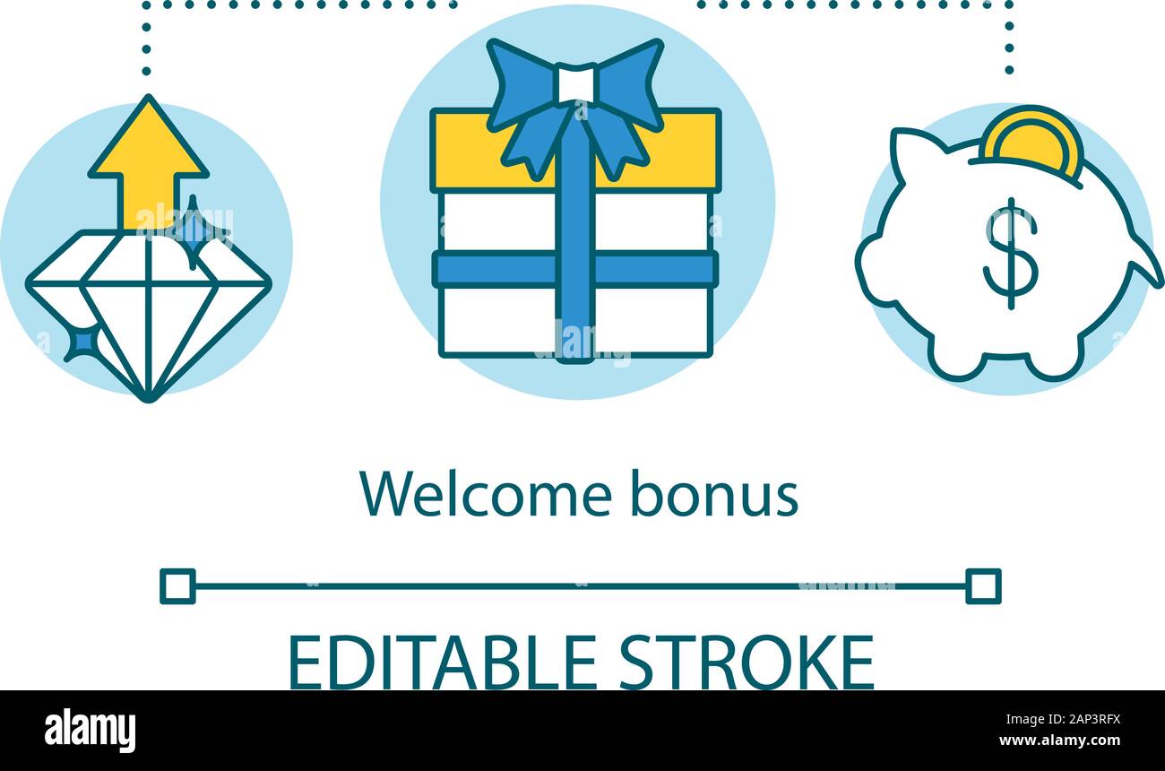 Welcome bonus Stock Vector Images - Alamy