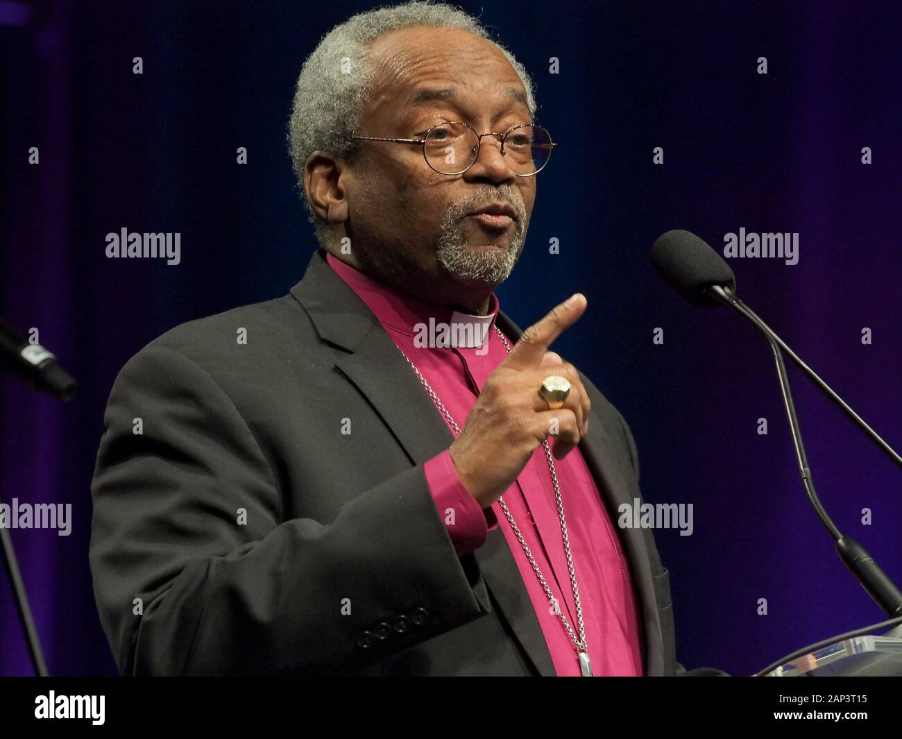 Boston, MA, USA. 20th Jan, 2020. The Most Rev. Michael Curry, presiding ...