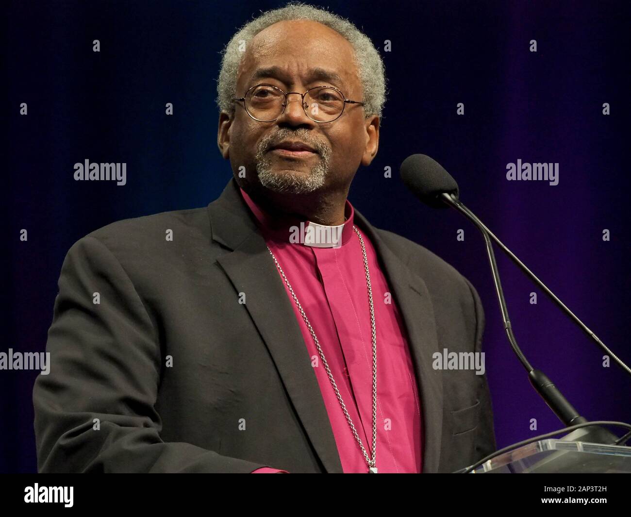 Boston, MA, USA. 20th Jan, 2020. The Most Rev. Michael Curry, presiding ...