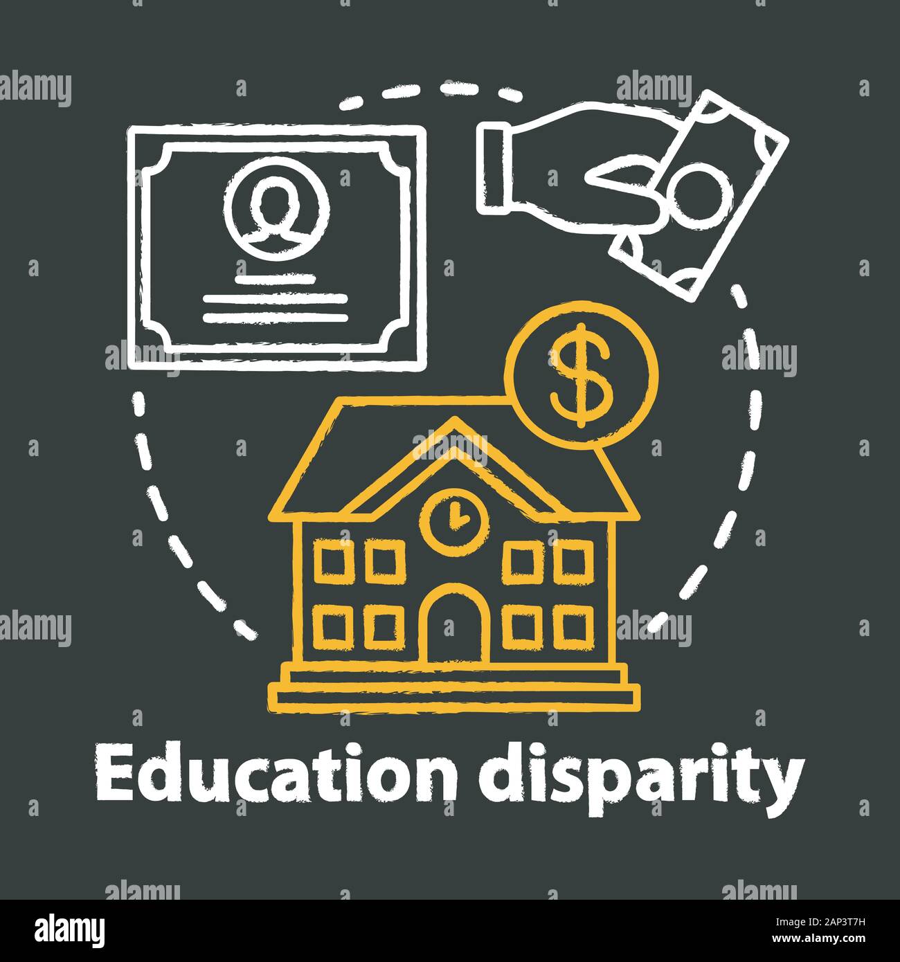 Educational inequality Stock Vector Images - Alamy