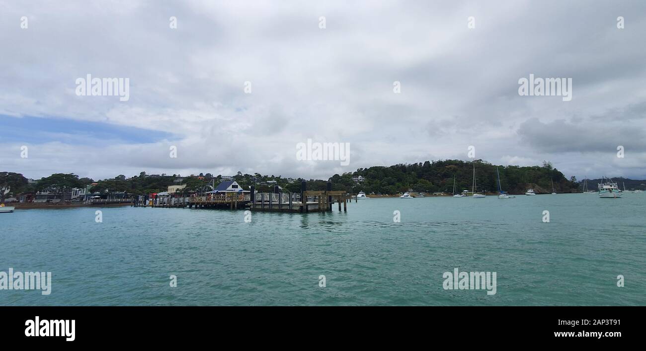 Russell Bay Islands North Island High Resolution Stock Photography and ...