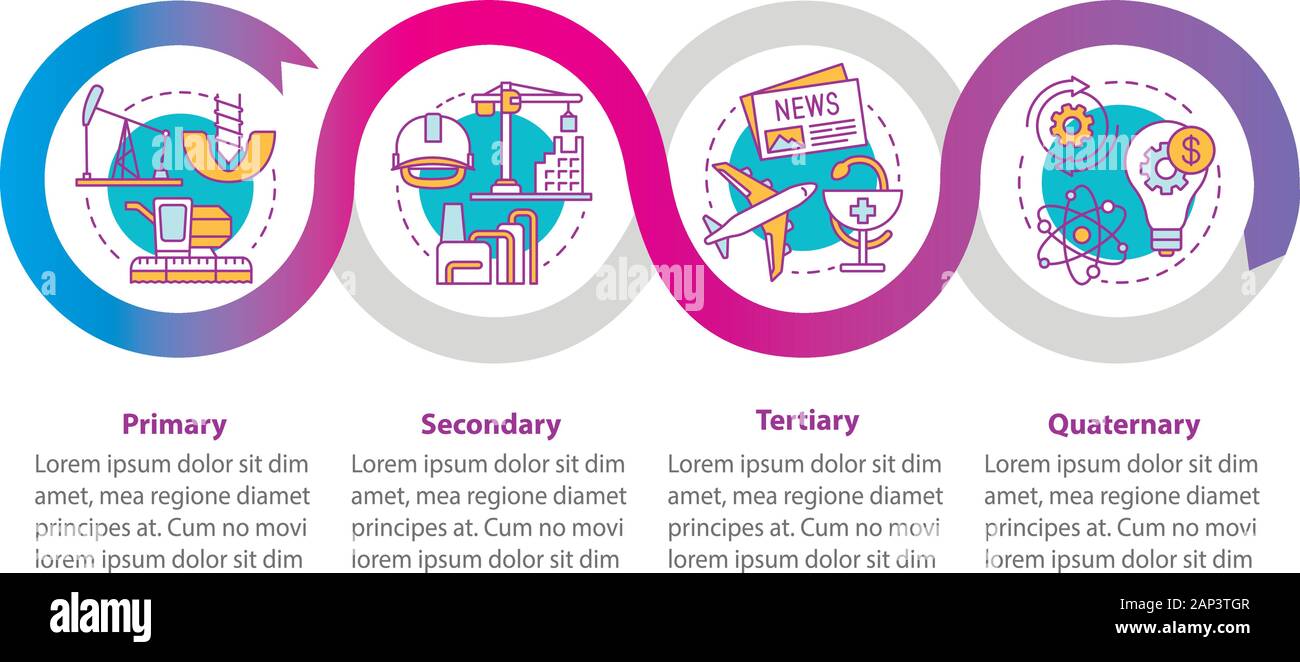 Manufacturing process vector infographic template. Business ...