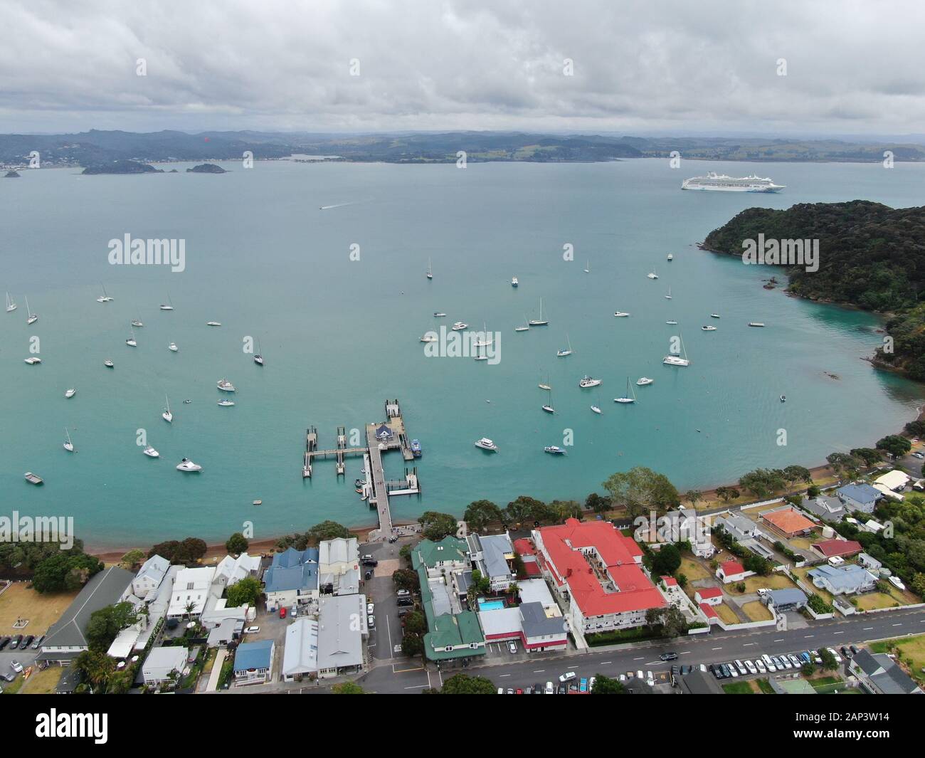 Russell, Bay of Islands / New Zealand - December 30, 2019: The Scenic ...