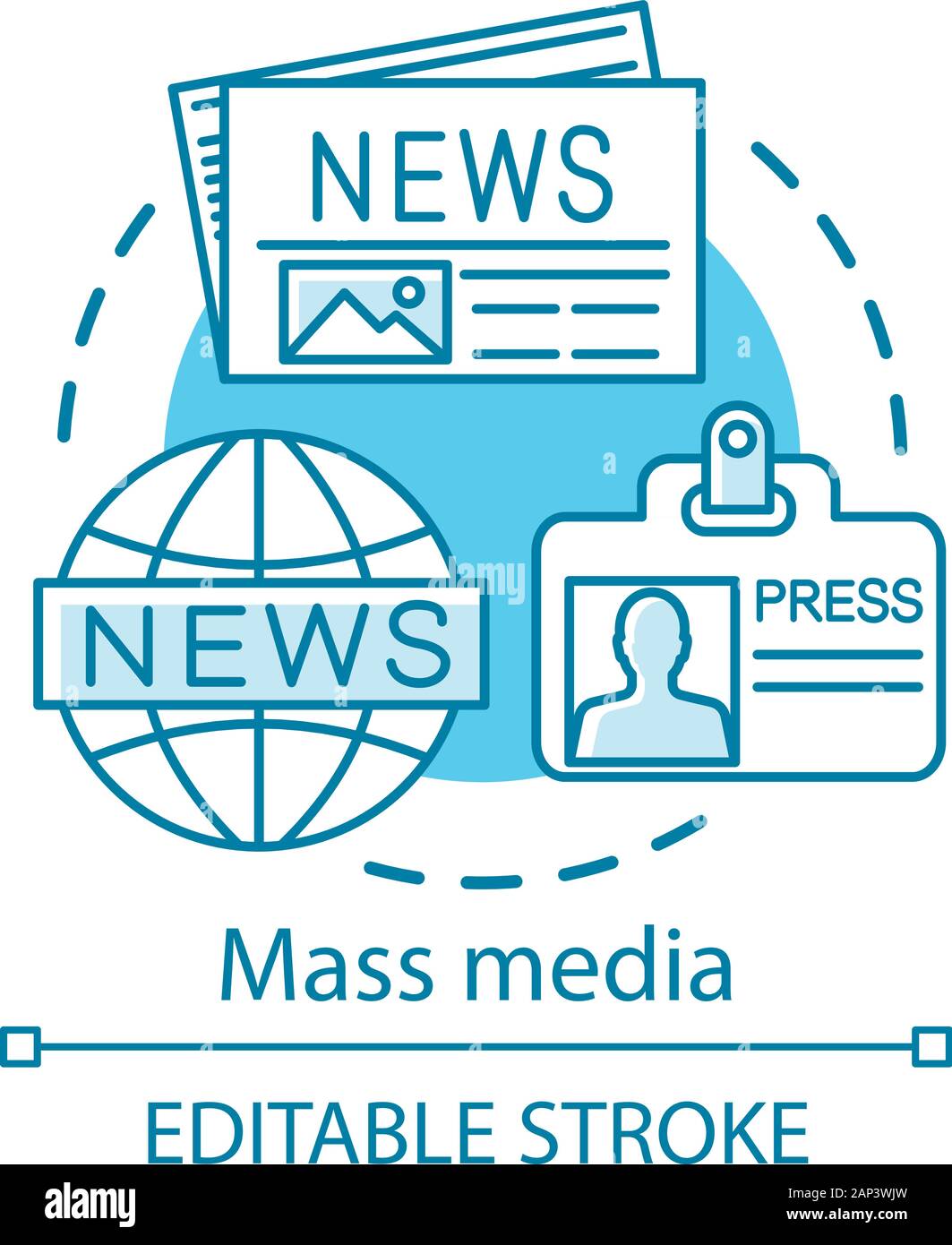 Mass Media Icon