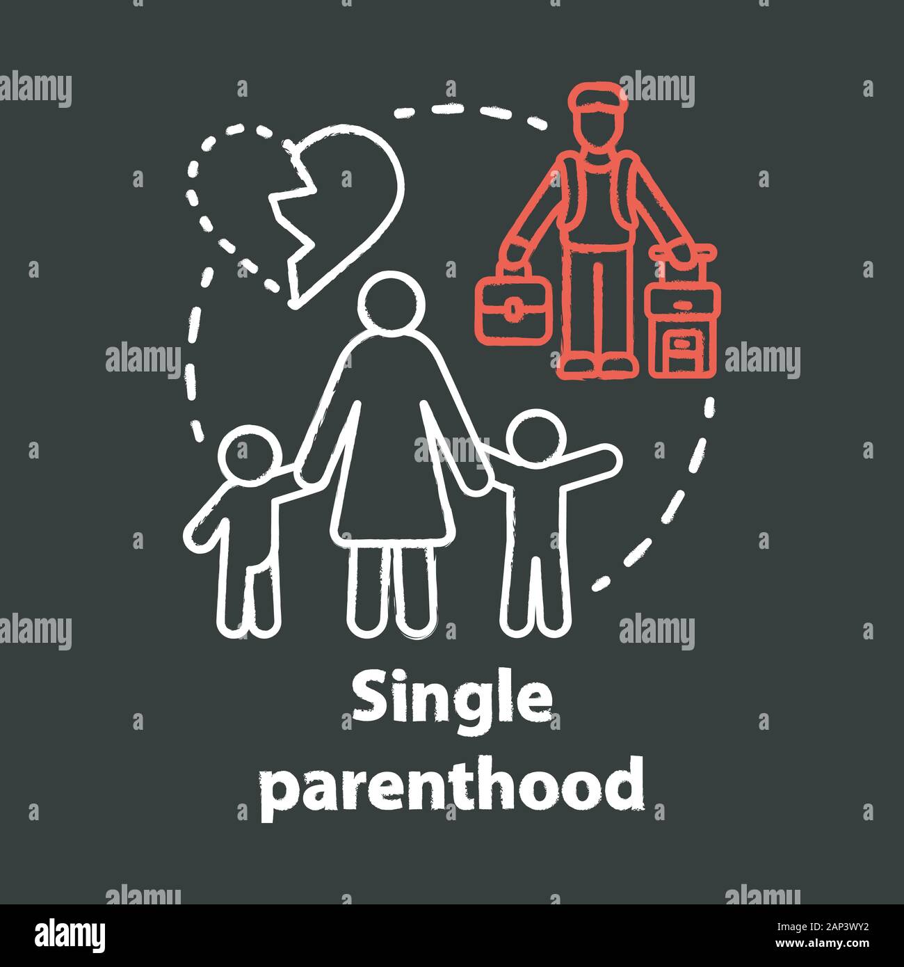 Child parents dispute Stock Vector Images - Alamy