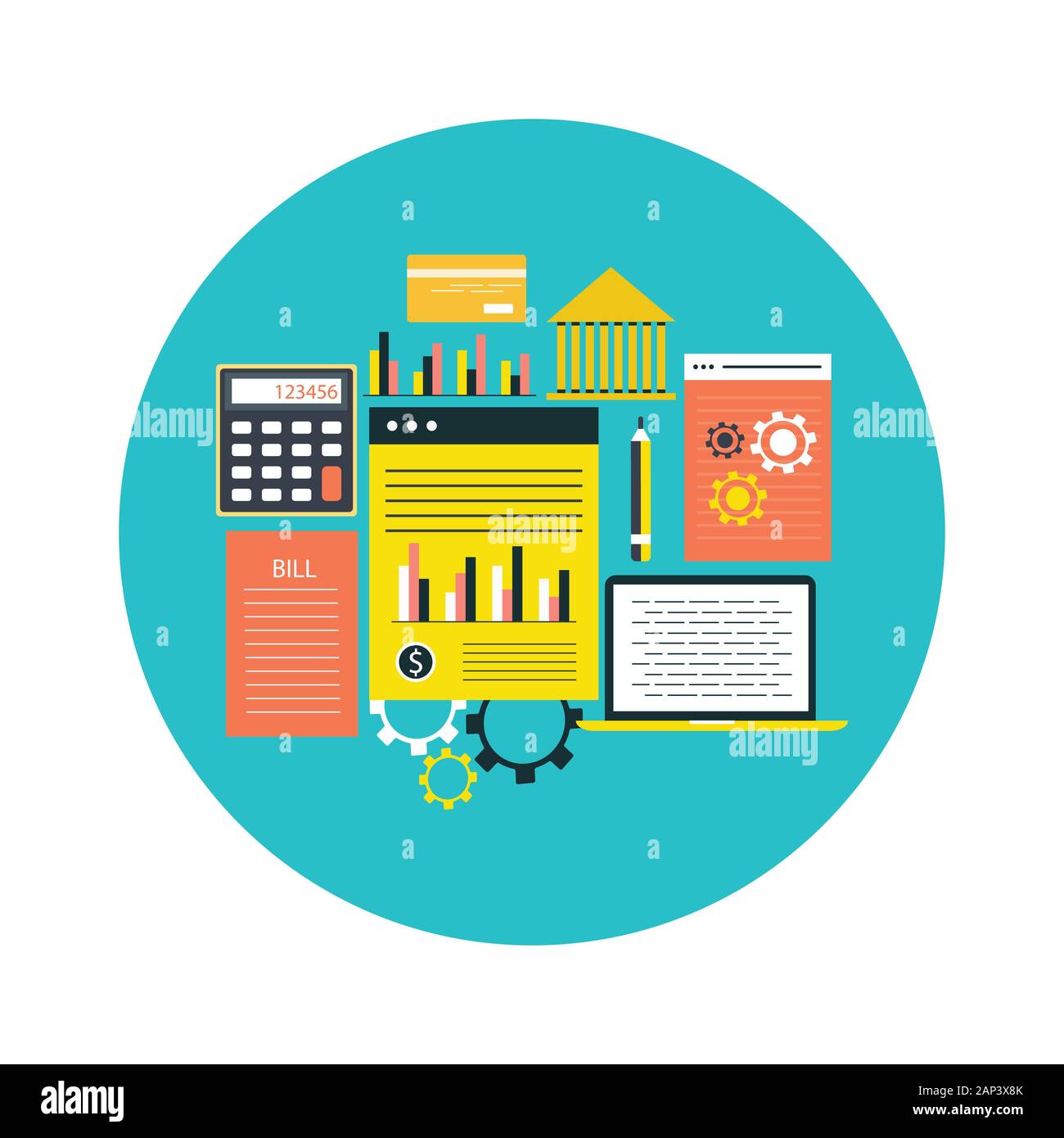 data analysis stock illustration Stock Photo - Alamy
