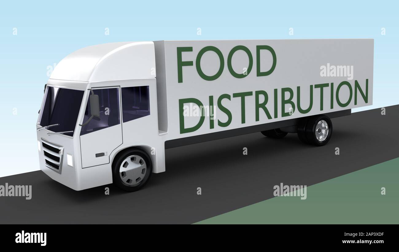 Camions De Distribution