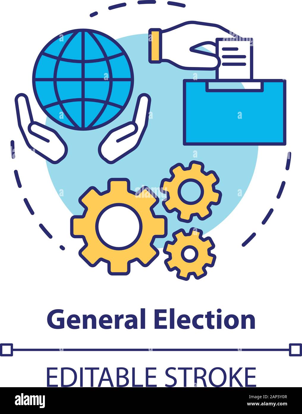 Election of the european parliament Stock Vector Images - Alamy