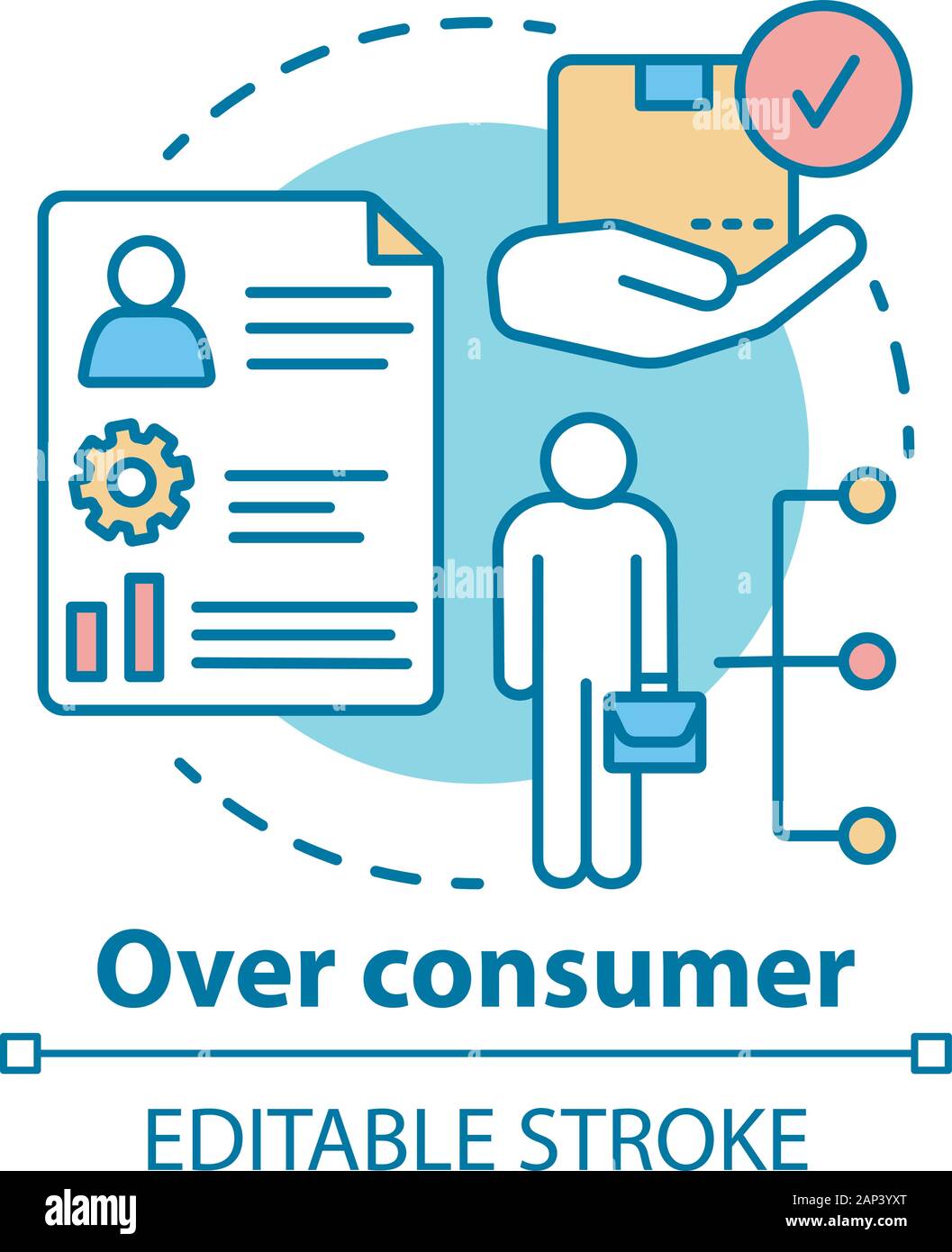 Consumer profile data Cut Out Stock Images & Pictures - Alamy