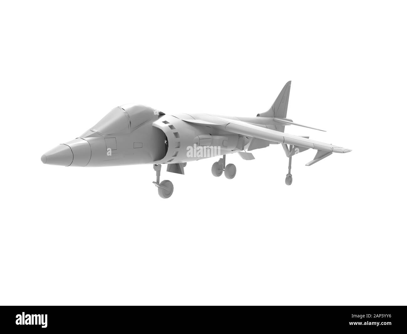3D rendering of a fighter jet isolated on white background Stock Photo ...