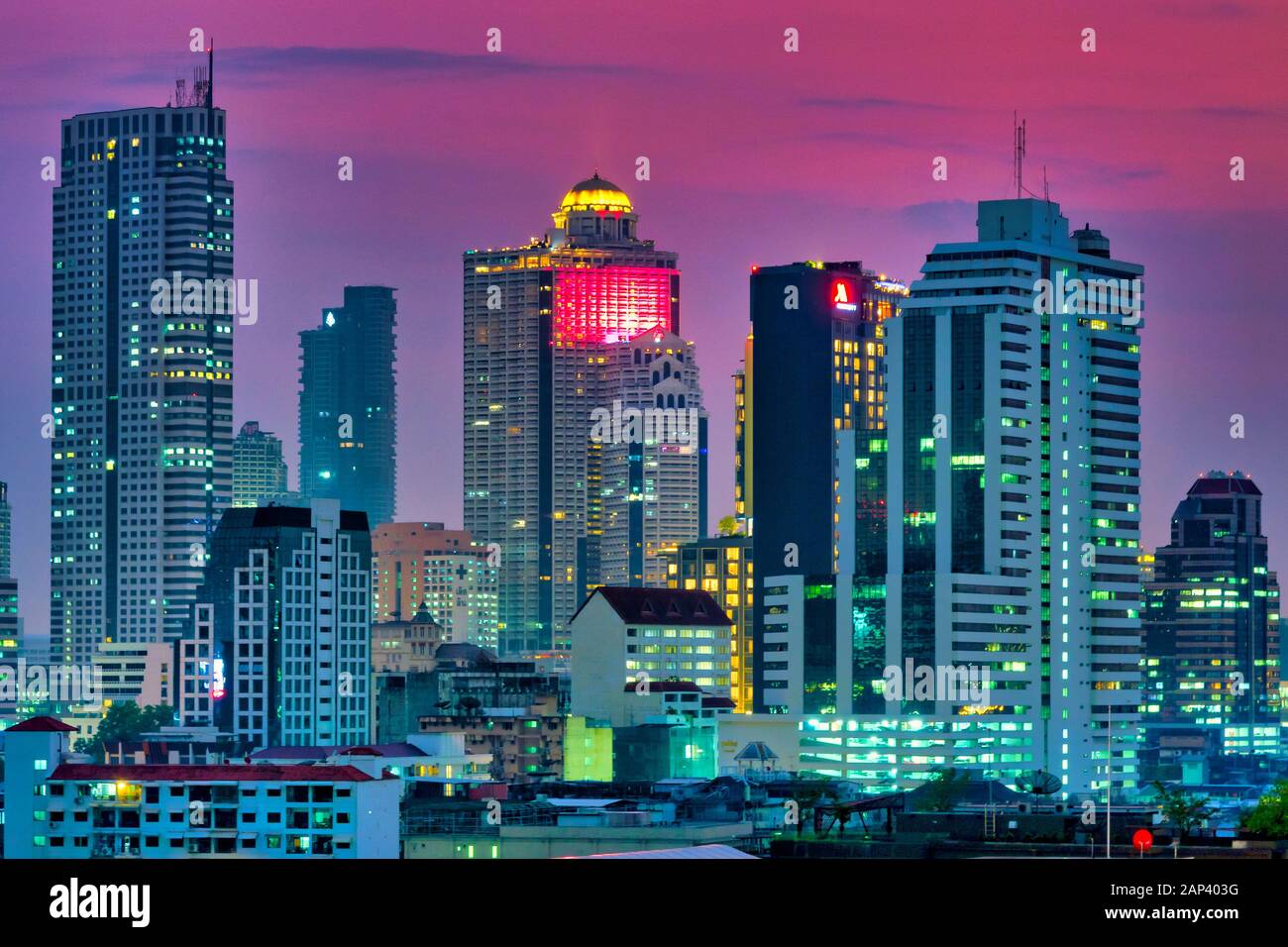 Bang Rak district, Bangkok, Thailand Stock Photo - Alamy