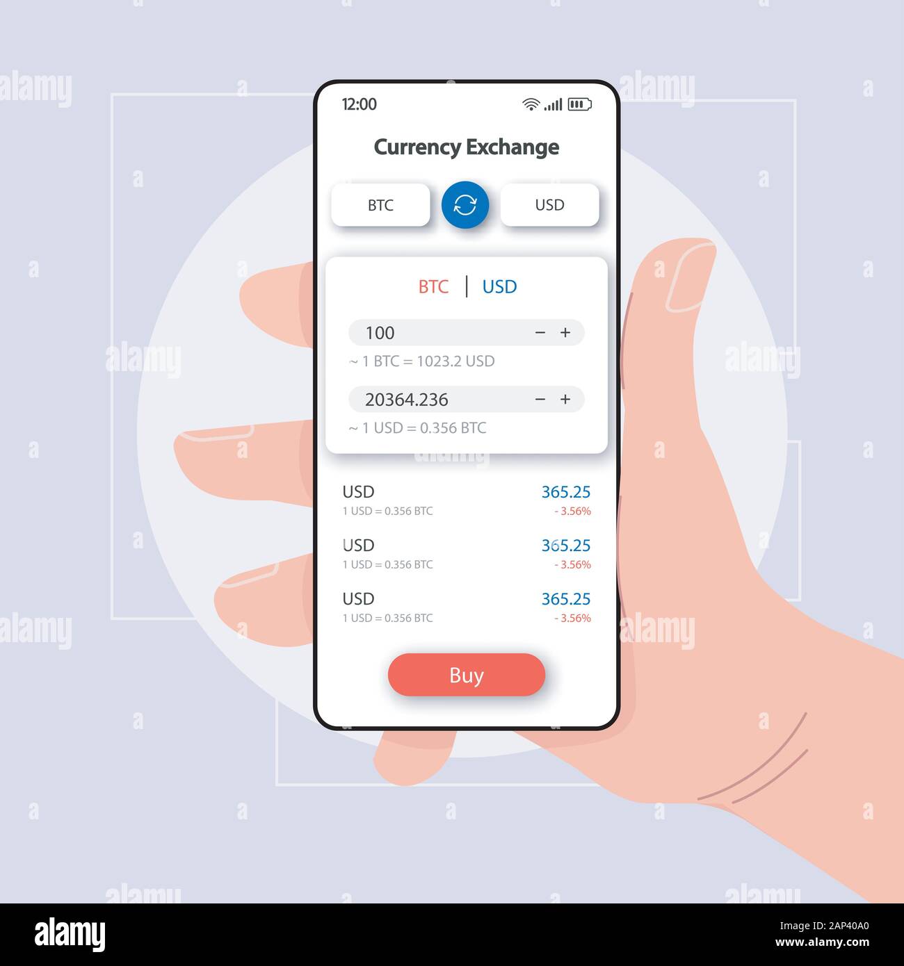 Currency manager online smartphone interface vector template. Mobile ... Currency manager online smartphone interface vector template. Mobile ...