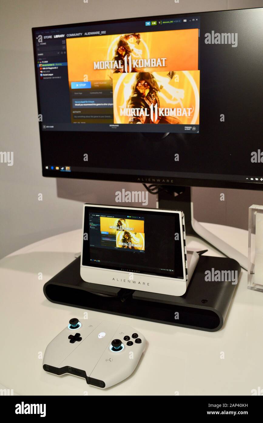 Alienware's Concept UFO, a portable Windows gaming PC device with ...