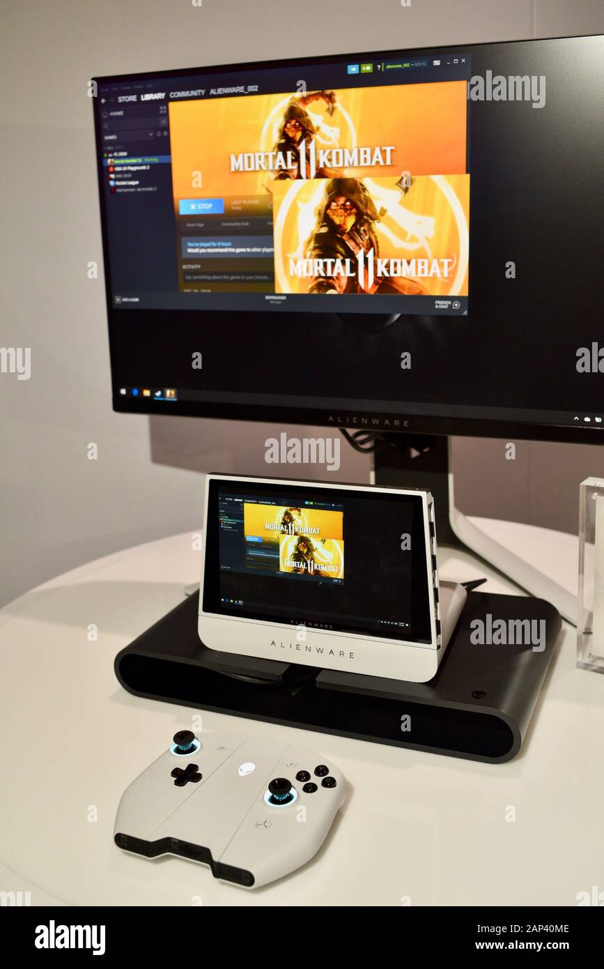 Alienware's Concept UFO, a portable Windows gaming PC device with ...