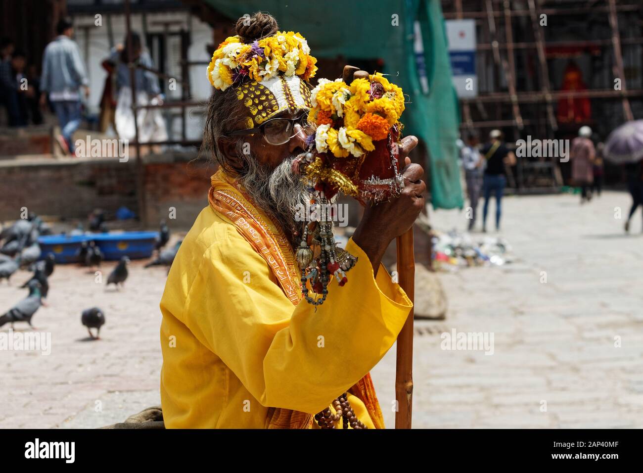 Sadhu baba hi-res stock photography and images - Alamy