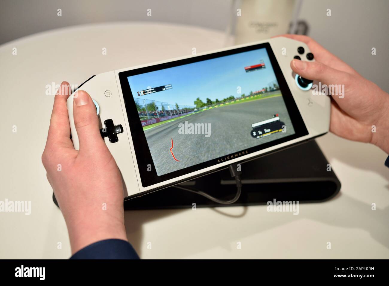 Alienware's Concept UFO, a portable Windows gaming PC device with ...