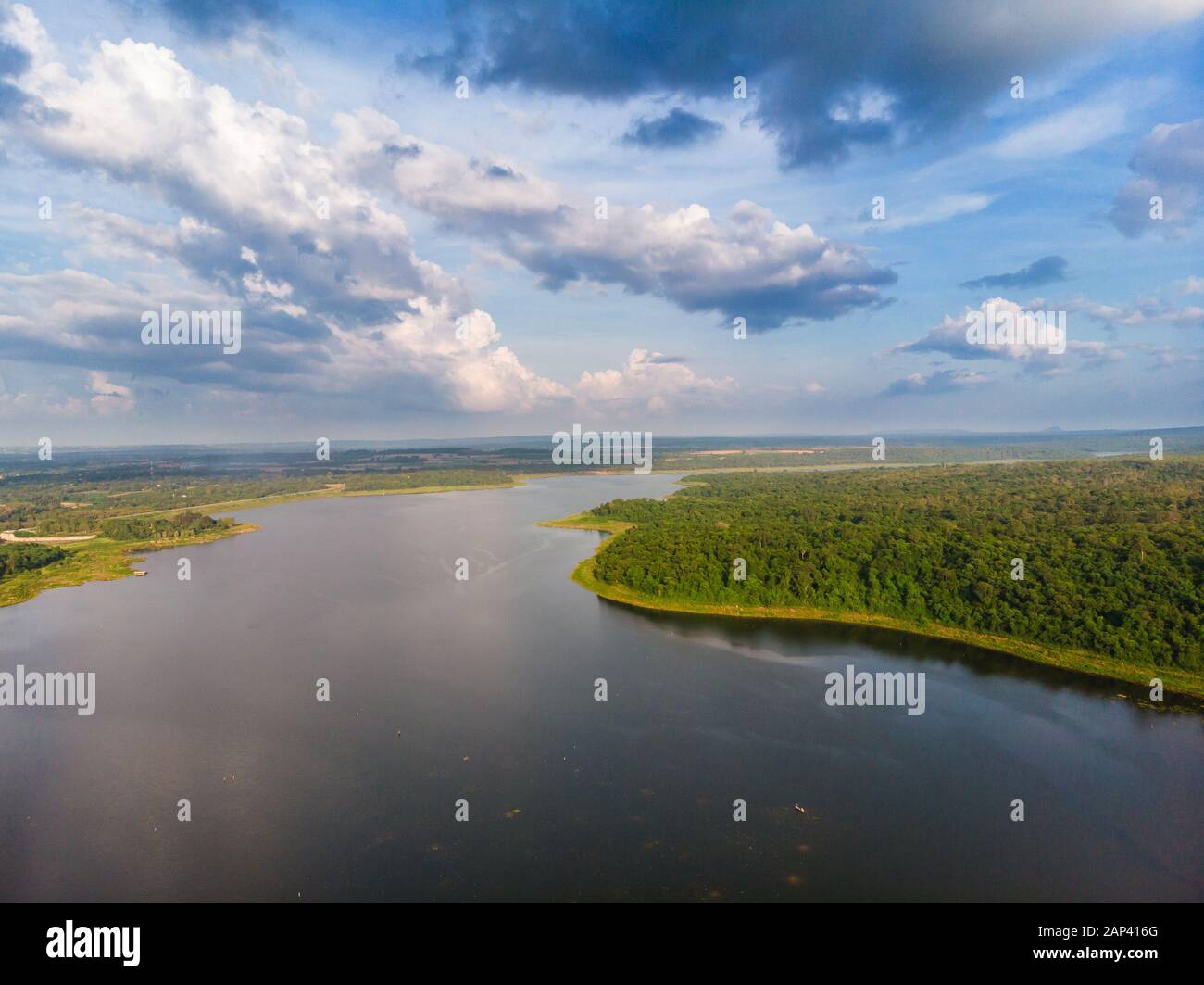 Aerial shot scenic river against hi-res stock photography and images ...