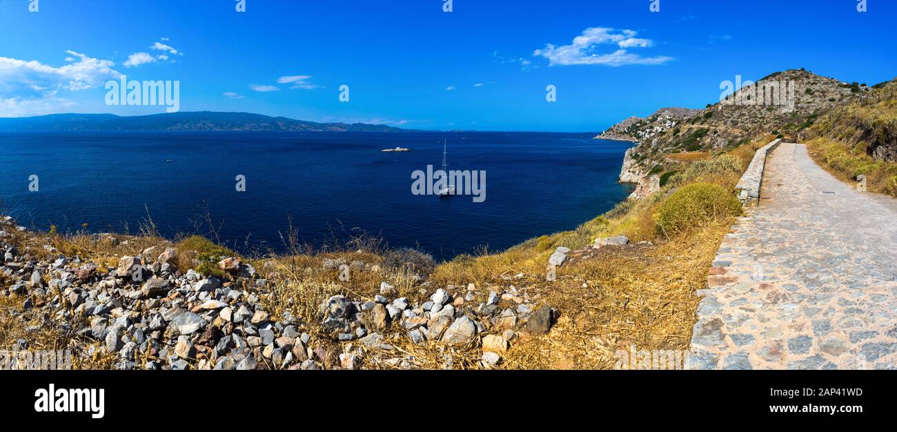Hydra island landscape hi-res stock photography and images - Alamy