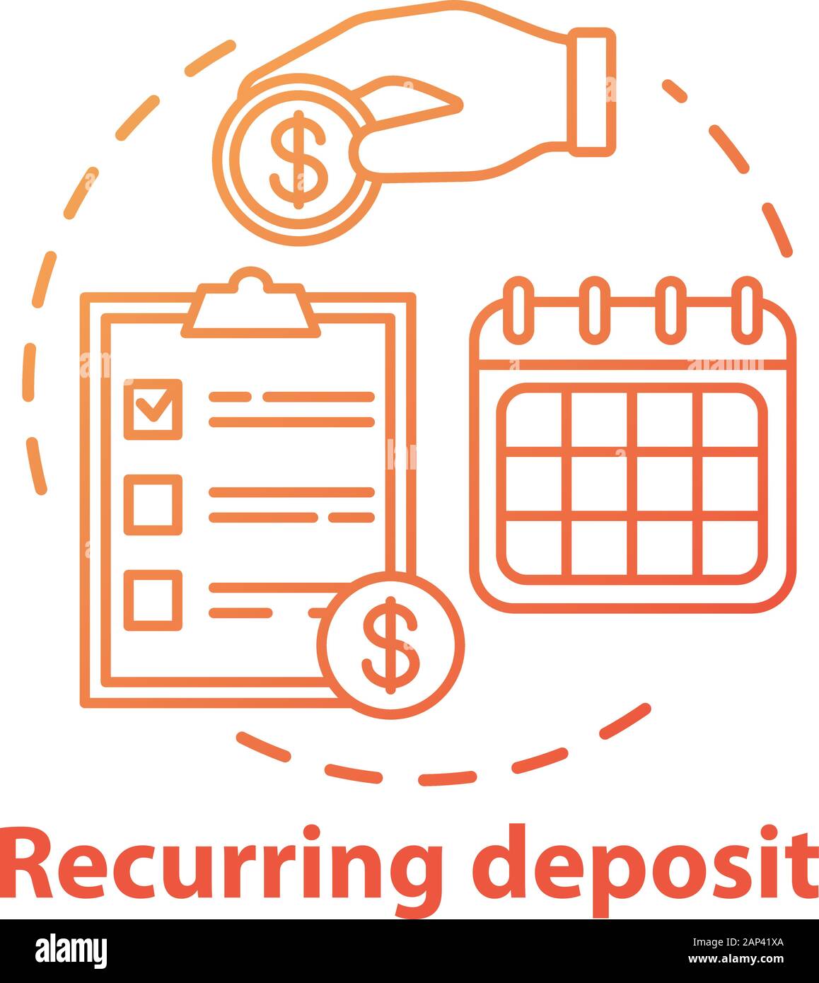 Timed deposit Stock Vector Images - Alamy